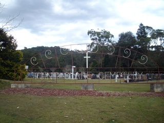 Municipal Church burial ground, Point Clare, New South Wales, Australia ...