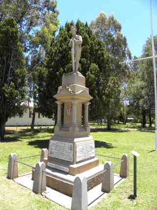 Boer War Memorial , Allora, Queensland, Australia: memorial indexed by ...