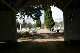 Laidley Cemetery, Laidley, Queensland, Australia: burial monument ...