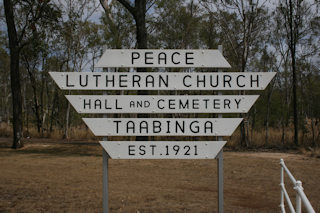 Lutheran Church burial ground, Taabinga, Queensland, Australia: burial ...