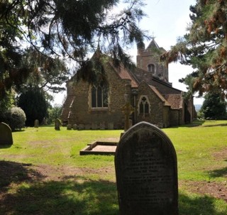 St Mary the Virgin Church burial ground, Maulden, Bedfordshire, England ...