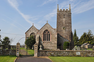 St James Church burial ground, Ashreigney, Devon, England: burial ...