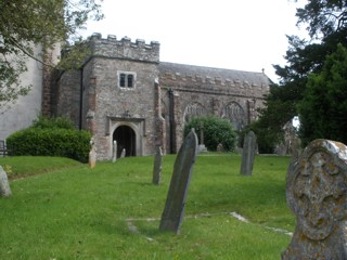 St Mary Church burial ground, Berry Pomeroy, Devon, England: burial ...