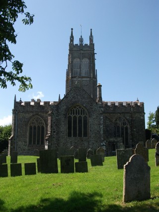 St Hieritha Church burial ground, Chittlehampton, Devon, England ...