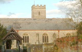 St Peter Church burial ground, Fremington, Devon, England: burial ...