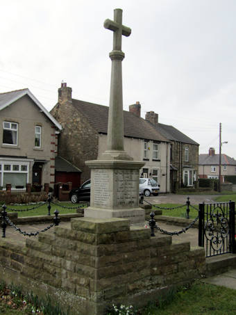 War Memorial , Cockfield, Durham, England: memorial indexed by ...