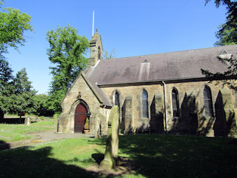St Paul the Apostle Church burial ground, Hunwick, Durham, England ...
