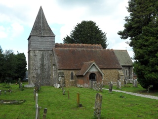 St Peter Church burial ground, Liss, Hampshire, England: burial ...