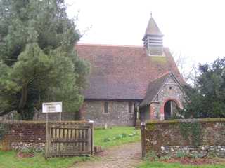 St Margaret Church burial ground, Hucking, Kent, England: burial ...