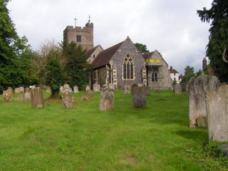 St Mary Church burial ground, Lenham, Kent, England: burial monument ...