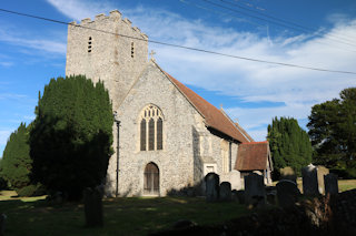St Mary Church burial ground, Nonington, Kent, England: burial monument ...