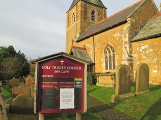 Holy Trinity Church burial ground, Swallow, Lincolnshire, England ...