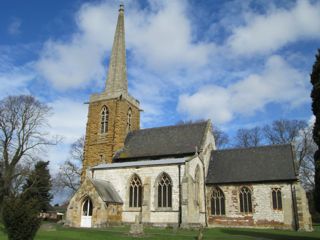St Nicholas Church burial ground, Ulceby, Lincolnshire, England: burial ...