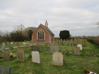Churchyard Extension Church burial ground, Banham, Norfolk, England ...