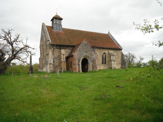 St Andrew Church burial ground, Frenze, Norfolk, England: burial ...