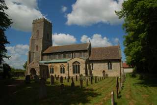 St Mary Church burial ground, Great Witchingham, Norfolk, England ...