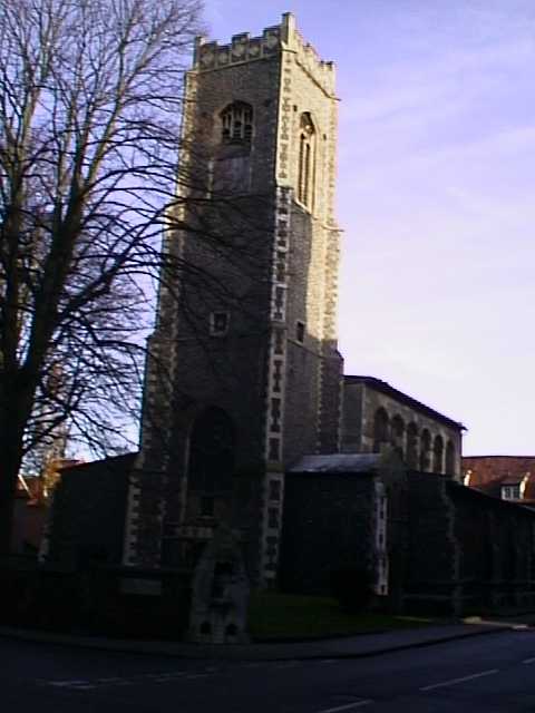 St George Colegate Church burial ground, Norwich, Norfolk, England ...