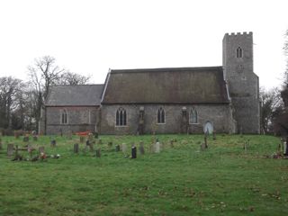 St Margaret Church burial ground, Paston, Norfolk, England: burial ...