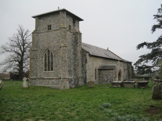 All Saints Church burial ground, Toftrees, Norfolk, England: burial ...