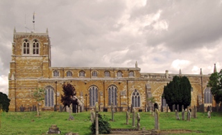 Holy Trinity Church burial ground, Rothwell, Northamptonshire, England ...
