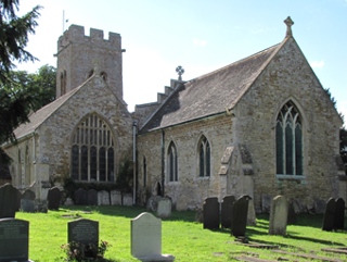St Botolph Church burial ground, Stoke Albany, Northamptonshire ...