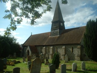 St Mary Church burial ground, Sydenham, Oxfordshire, England: burial ...