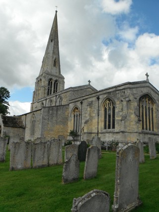 St Peter Church burial ground, Barrowden, Rutland, England: burial ...