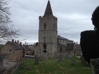 St Mary Church burial ground, Morcott, Rutland, England: burial ...