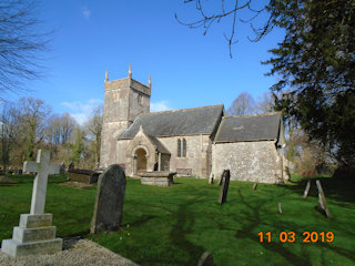 Old St Andrew Church burial ground, Holcombe, Somerset, England: burial ...