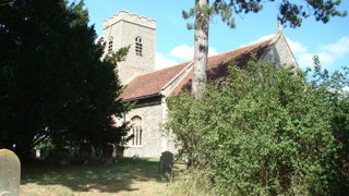 St Michael and All Angels Church burial ground, Cookley, Suffolk ...
