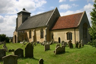 St Peter Church burial ground, Great Livermere, Suffolk, England ...