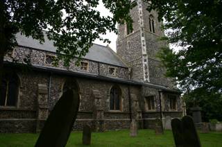 St Peter and St John Church burial ground, Kirkley, Suffolk, England ...