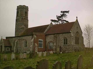 St Andrew Church burial ground, Mutford, Suffolk, England: burial ...