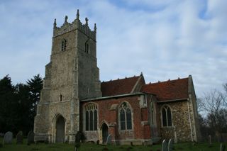 St Mary Church burial ground, Newbourne, Suffolk, England: burial ...