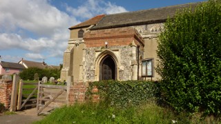 St Mary Church burial ground, Shotley, Suffolk, England: burial ...