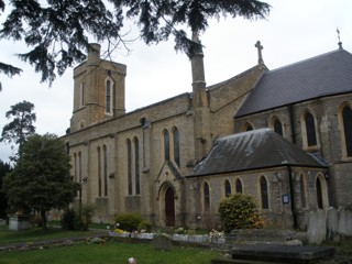 St Paul 2 Church burial ground, Addlestone, Surrey, England: burial ...