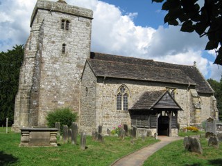 St Peter Church burial ground, Ardingly, Sussex, England: burial ...