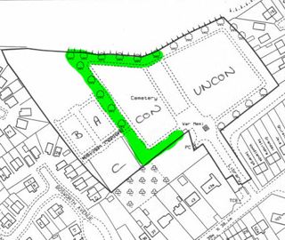 Perimiter Area Cemetery, Altofts, Yorkshire, England: burial monument ...