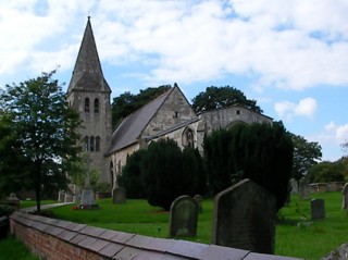 All Saints Church burial ground, Huntington, Yorkshire, England: burial ...