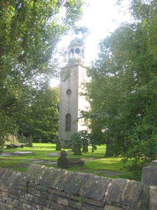 St Matthew Church burial ground, Lightcliffe, Yorkshire, England ...