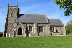 St Margaret Church burial ground, Long Riston, Yorkshire, England ...