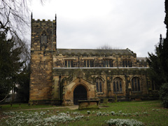St Michael and Our Lady Church burial ground, Wragby, Yorkshire ...