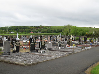 Kilnanare (new) Cemetery, Firies, Kerry, Ireland: burial monument ...