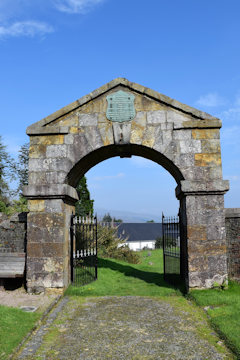 The Craig Cemetery, Fort William, Highlands, Scotland: burial monument ...