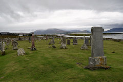Ashaig (old) Church burial ground, Breakish, Isle of Skye, Scotland ...