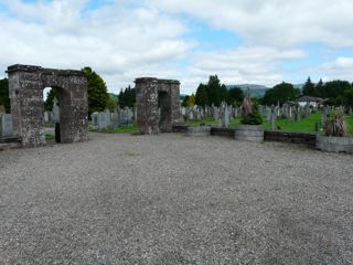 Ford Road Cemetery, Crieff, Perthshire, Scotland: burial monument ...