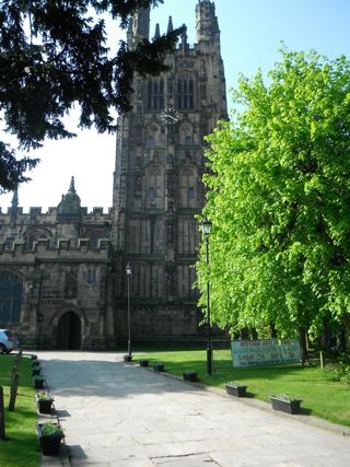 St Giles Church burial ground, Wrexham, Wrexham, Wales: burial monument ...